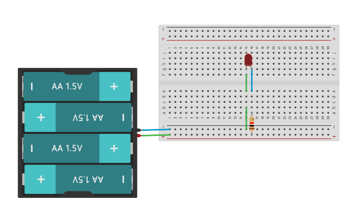 Circuit design Light Bulb Resistor - Tinkercad