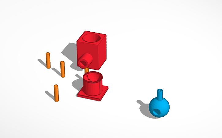 3D design Copy of Ball valve | Tinkercad