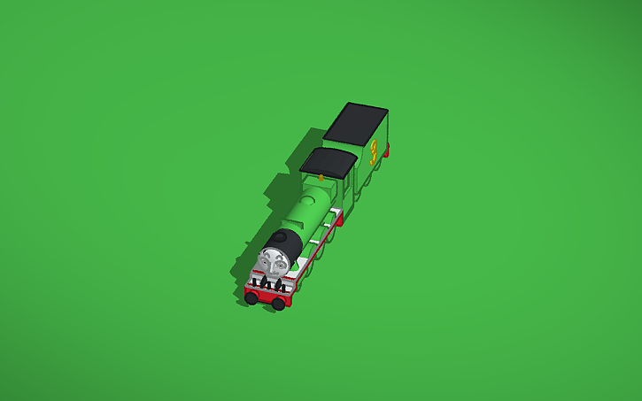 3D design Henry The Green Engine - Tinkercad