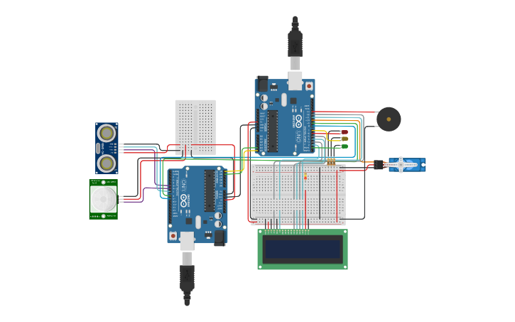 Circuit design project skeleton - Tinkercad