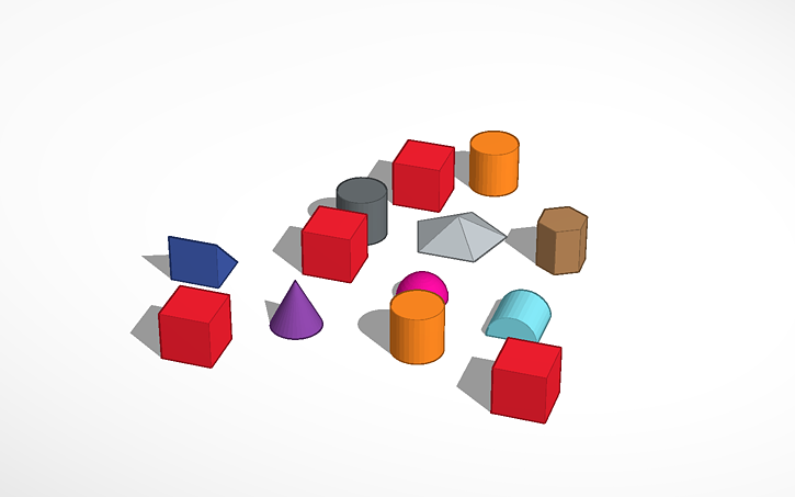 3D design building blocks - Tinkercad