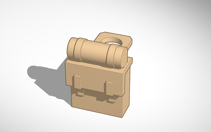 3D design Classic Backpack - Tinkercad