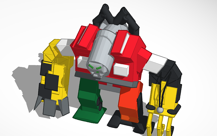3D design Transformers ROTF Devastator - Tinkercad