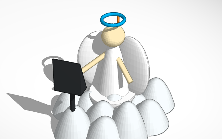 3D design angel - Tinkercad