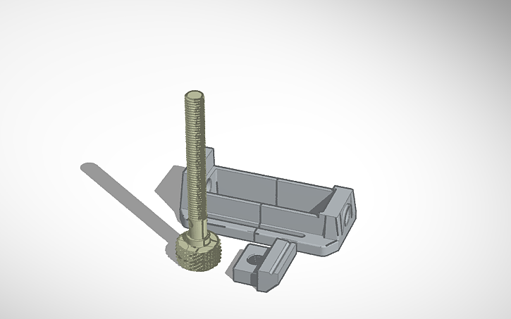 3D design Longer Vise - Tinkercad