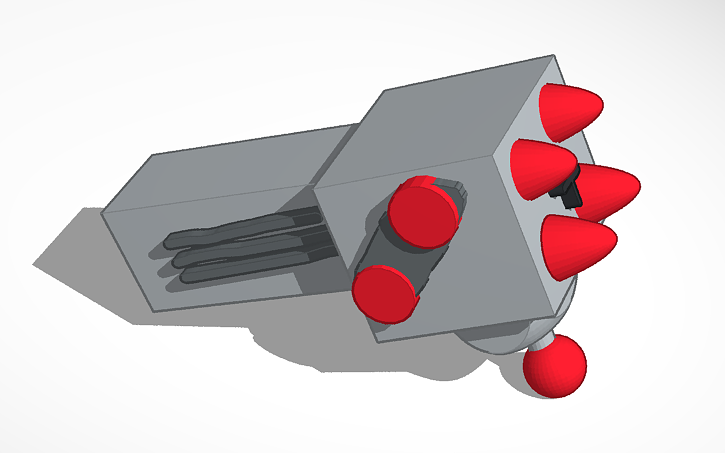 3D design Brawl stars BROCK WEAPON | Tinkercad