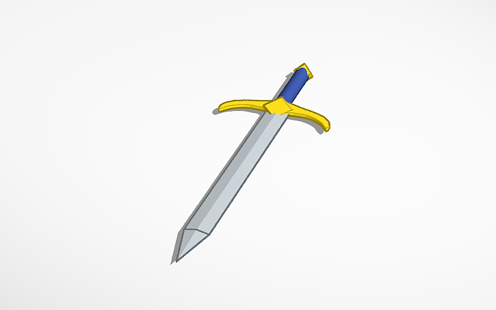 3D design roblox sword - Tinkercad