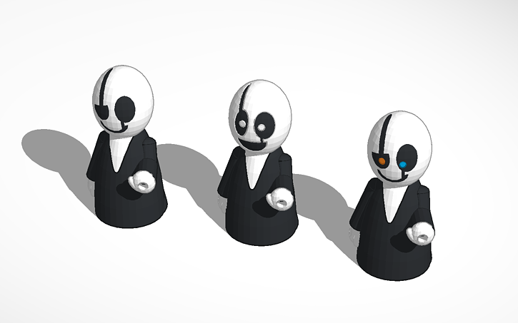 3D design Gaster's forms | Tinkercad