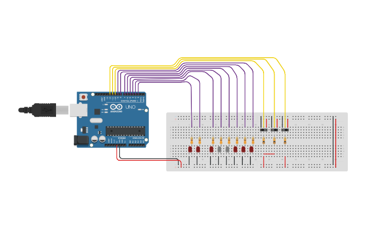 Circuit design BOSSIEN BIT CT III-A - MODULE 02 - LEDs USING SLIDESW P2 ...