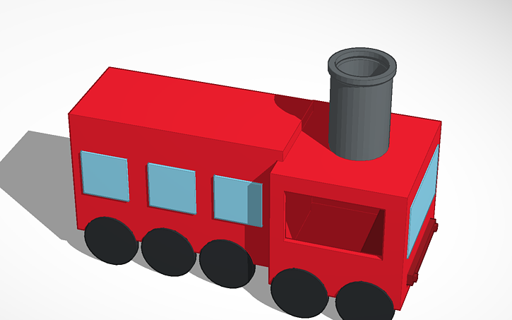 3D design train - Tinkercad