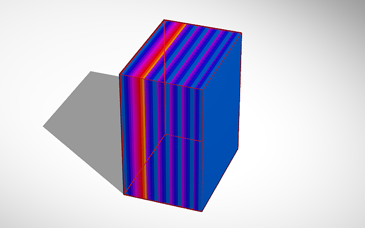 3D design the glitch box - Tinkercad