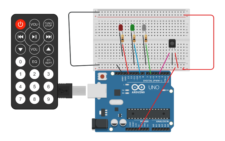 Circuit design ir - Tinkercad
