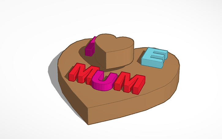3D design mothers day | Tinkercad