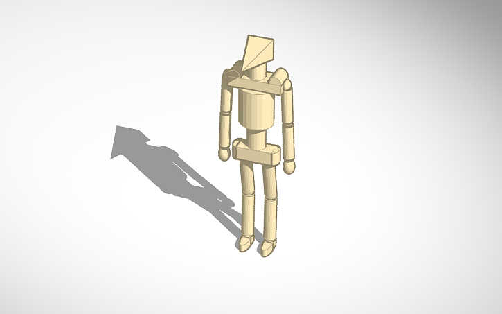 3D design Body Model (1) - Tinkercad
