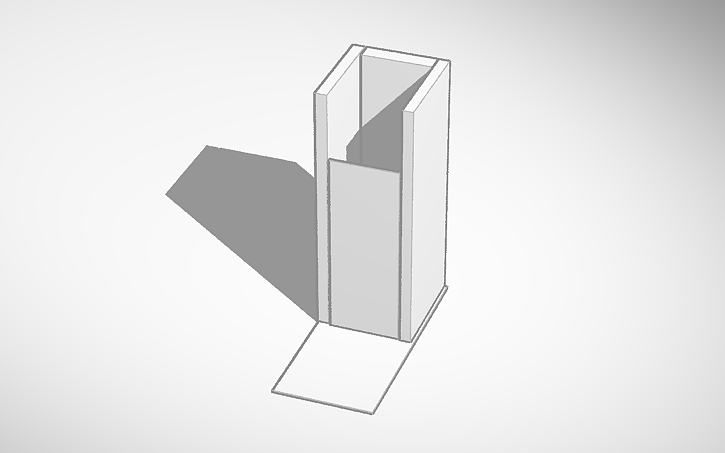 3D design Water Dispenser - Tinkercad