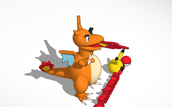 3D design Pokemon - Tinkercad