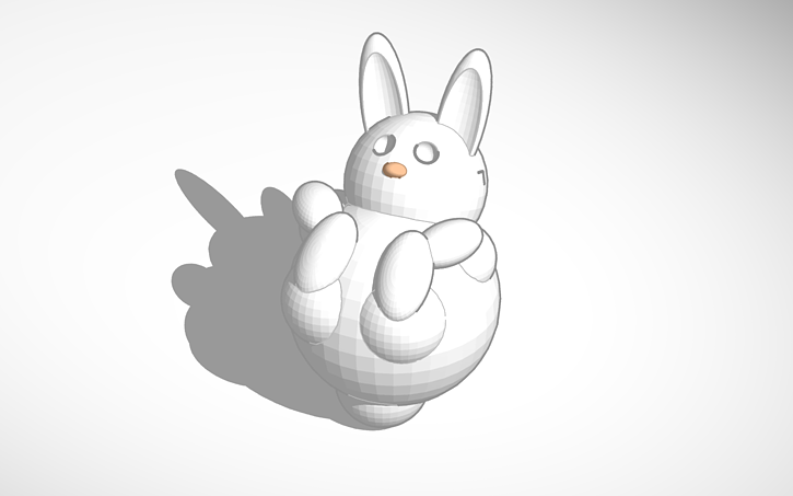 3D design Baby Bunny | Tinkercad