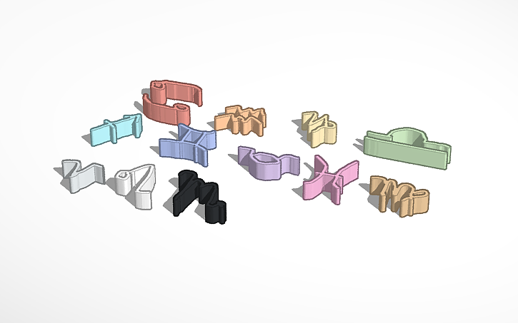 3D design Zodiac Signs - Tinkercad