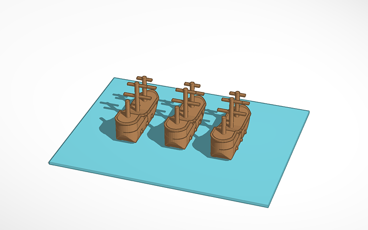 3D design My Boats - Tinkercad