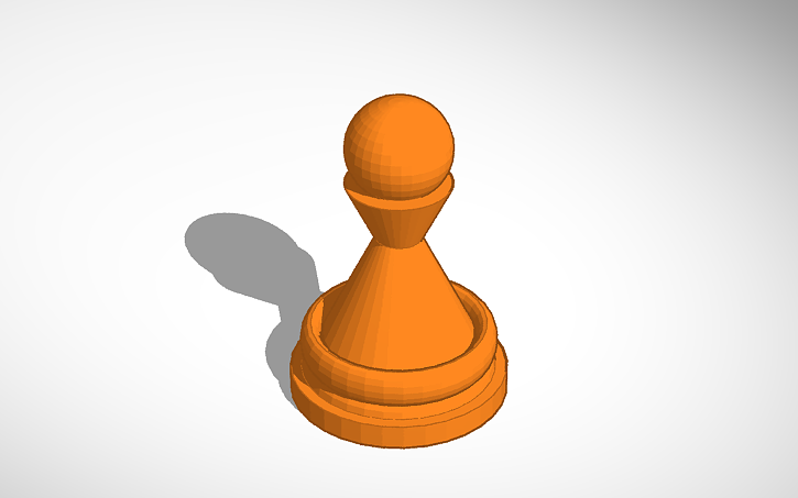 3D design Pawn Base 2 | Tinkercad