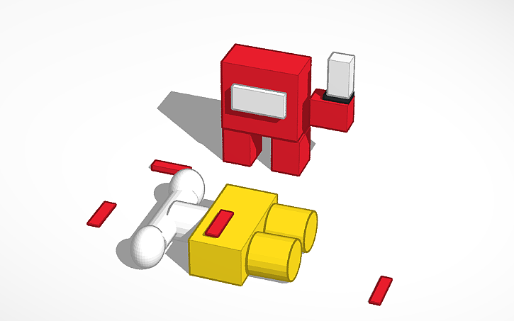 3D design imposter - Tinkercad