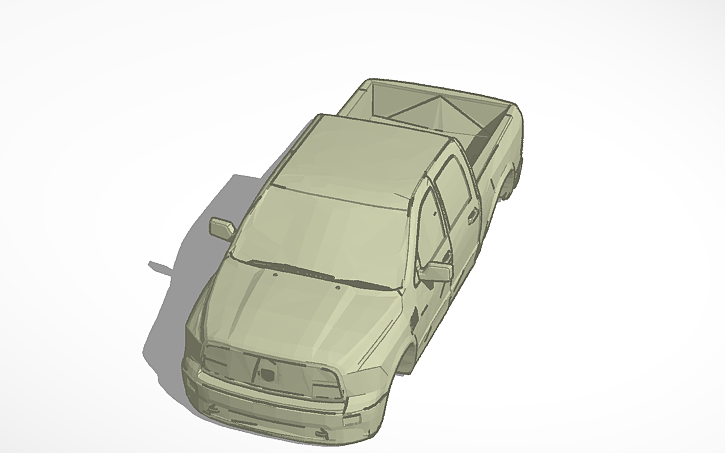 3D design Dodge Ram 1500 Scan | Tinkercad