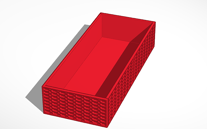 3D design Tray - Tinkercad