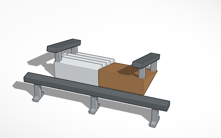 3D design Rail and Stair Kicker (FingerBoard) - Tinkercad