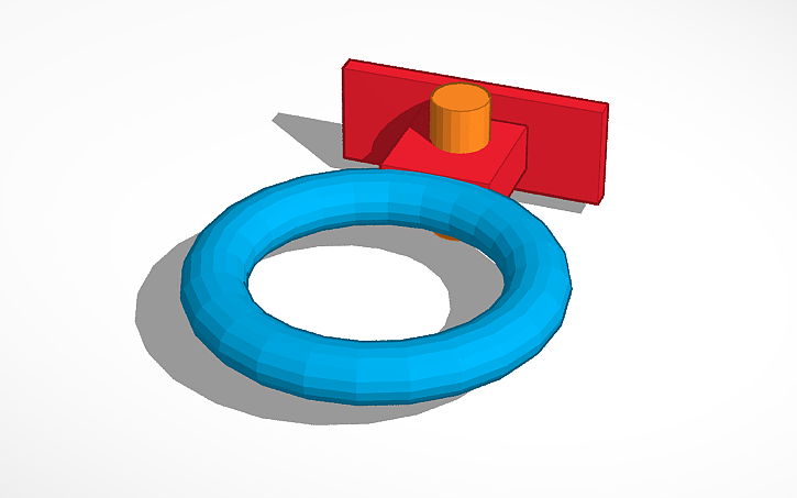 3D design RC remote trigger | Tinkercad