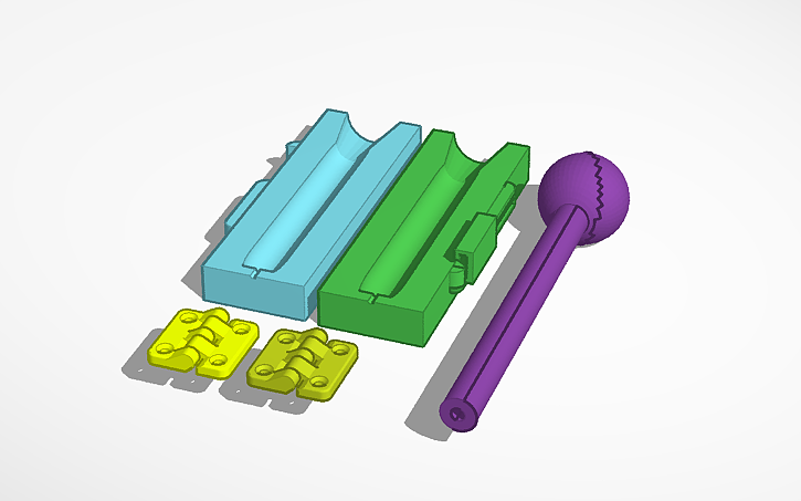 3D design cannagar mold - Tinkercad