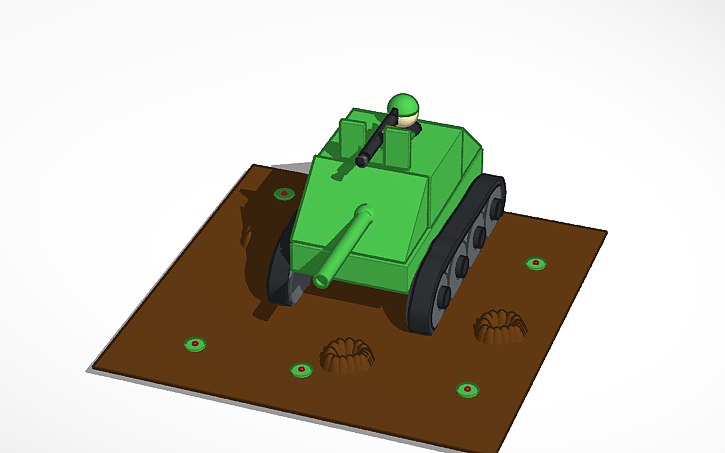 3D design A tank | Tinkercad