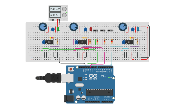 Circuit Design Uno 555 Timer 1487 Tinkercad