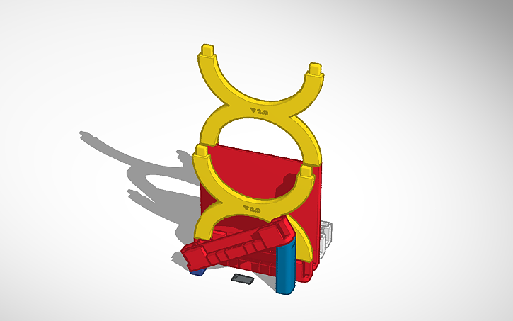 3D design AMS stackable stand Bambu Lab | Tinkercad