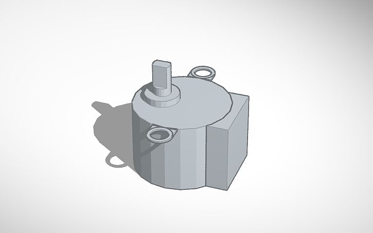 3D design Stepper motor 28BYJ-48 - Tinkercad