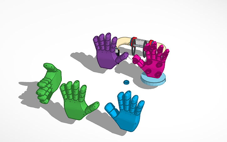 3D design Grabpack with new purple hands and custom mommy long legs ...