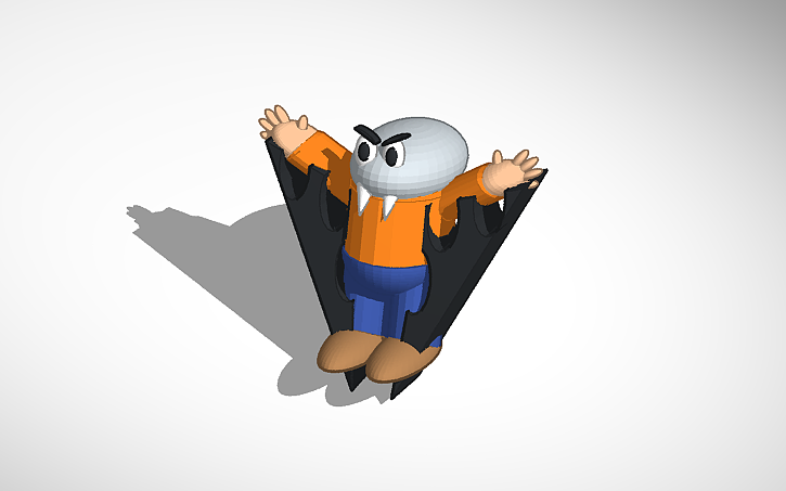 3D design Vampire - Tinkercad