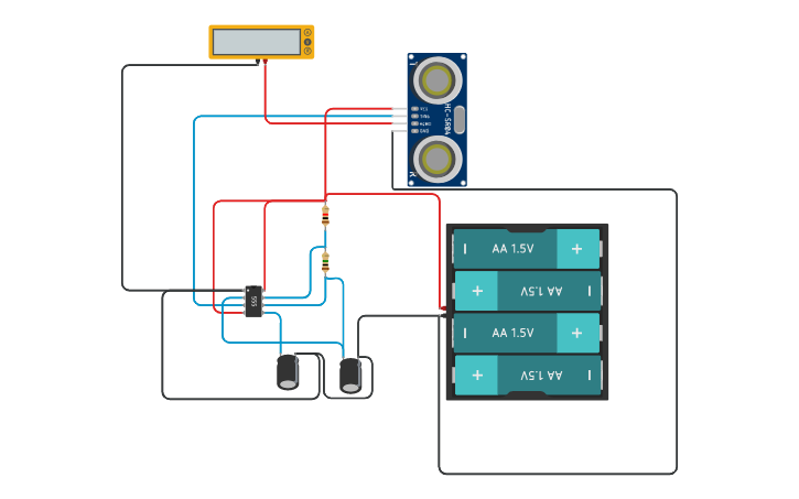 Circuit Design Proximity Sensor Tinkercad
