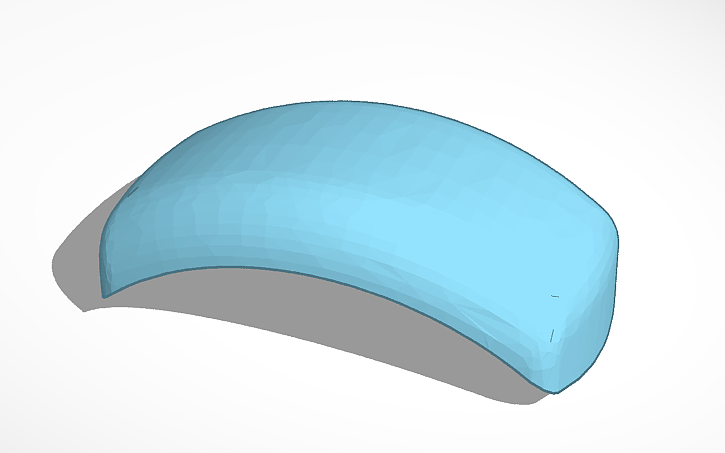 3D design Among Us Character Face Shield | Tinkercad