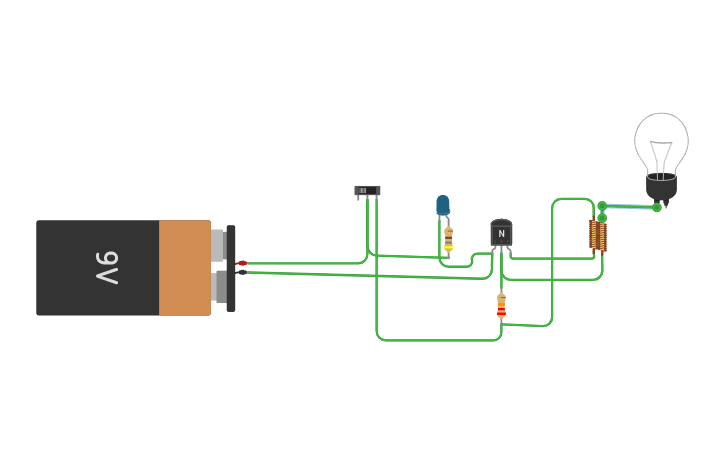 Circuit design TESLA - Tinkercad