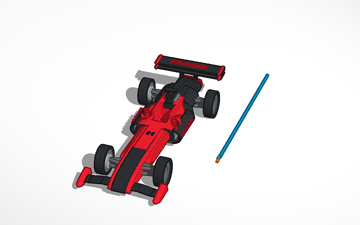 3D design Adrenalode Indycar/Turbo - Tinkercad