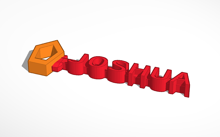 3d Design Joshua Tinkercad