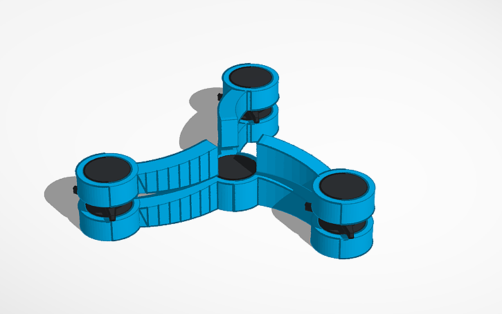 3d Design Multi Spinner Sim Lab Tinkercad