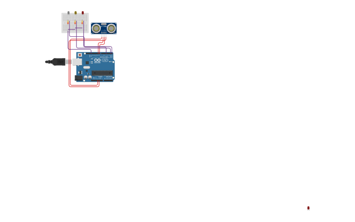 Circuit design LED - Tinkercad