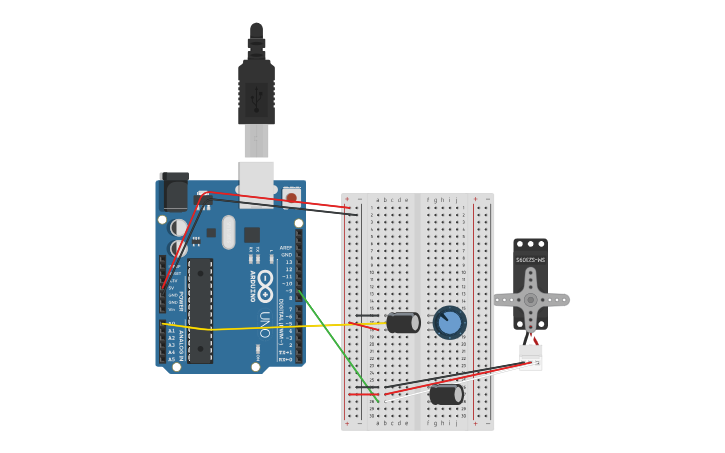 Circuit design mood Cue - Tinkercad