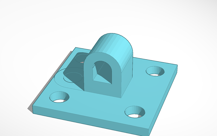 3D design cerrojo | Tinkercad
