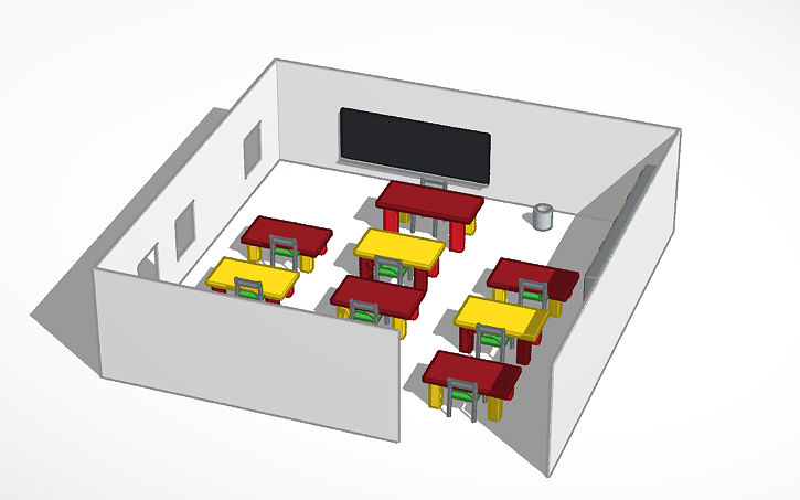 3d Design Class Room Tinkercad