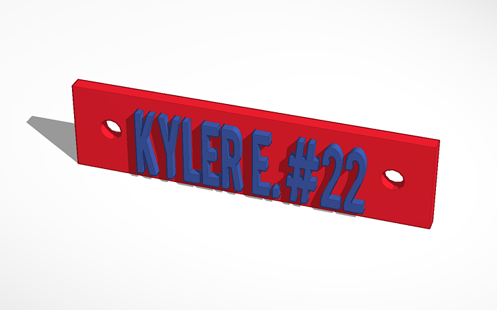 3D design Kyler E. Mouse holder | Tinkercad