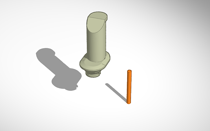 3d Design Ender 5 Plus Bearing Filament Holder Tinkercad
