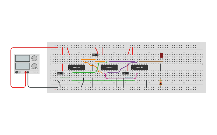 Circuit Design Basic Gates Tinkercad
