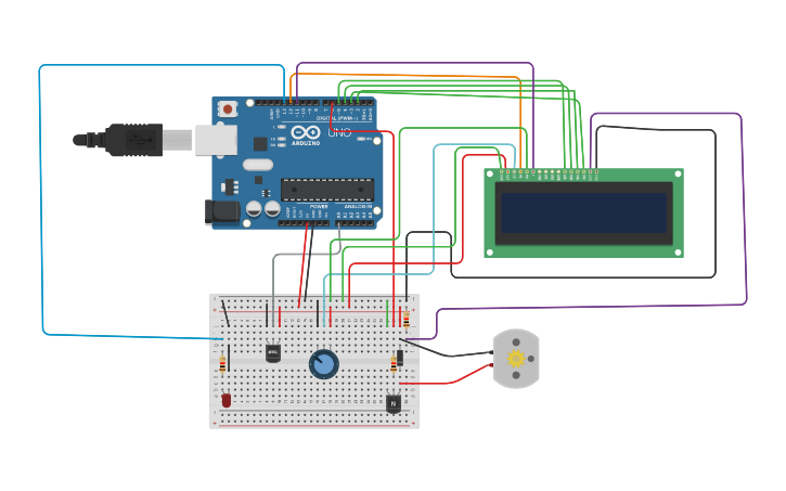 Circuit design automatic room temperature - Tinkercad
